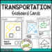 Transportation Pattern Block Mats - PreKinders Preschool Activities