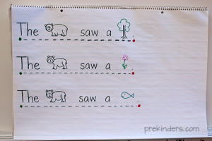 Teaching Left to Right Progression - PreKinders
