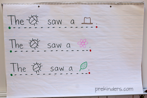 Teaching Left to Right Progression - PreKinders
