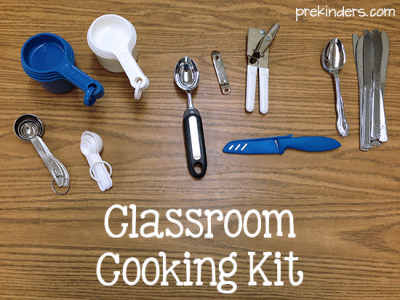 Cooking Kit for the Classroom - PreKinders Preschool Activities