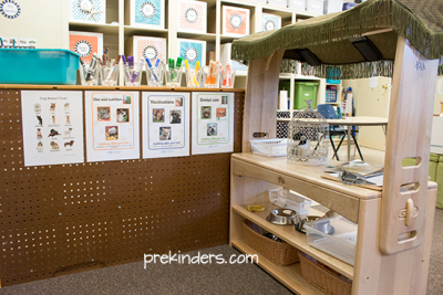 Vet Dramatic Play Center - PreKinders Preschool Activities