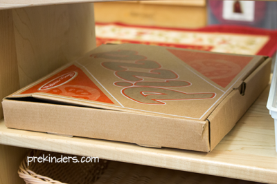 Pizza Shop Dramatic Play - PreKinders Preschool Activities