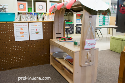 Pizza Shop Dramatic Play - PreKinders Preschool Activities