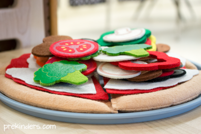 Pizza Shop Dramatic Play - PreKinders Preschool Activities