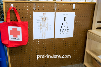 Doctor's Office Dramatic Play for Kids - PreKinders Preschool Activities