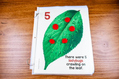 Ladybug Play Dough Math Mats - PreKinders Preschool Activities