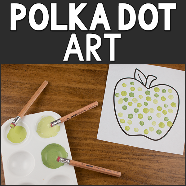 Polka Dot Art in Pre-K - PreKinders