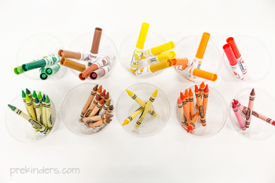 Fall Art Center Ideas in Pre-K - PreKinders