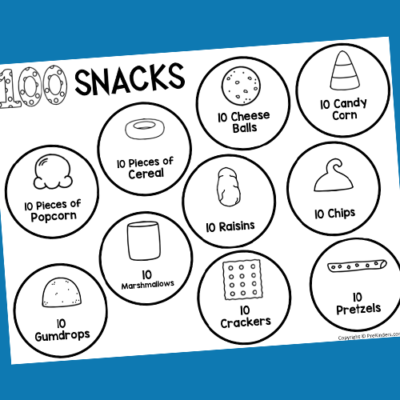 100 Days of School in Pre-K - PreKinders