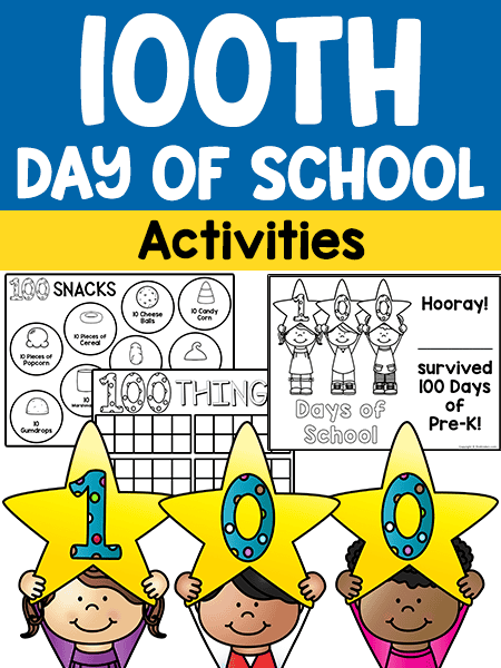 100 Days Of School In Pre K PreKinders