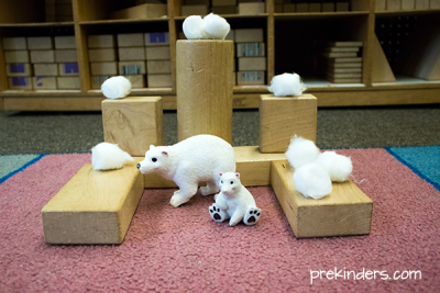 Winter Block Center Play Ideas in Preschool - PreKinders