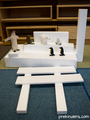 Winter Block Center Play Ideas in Preschool - PreKinders
