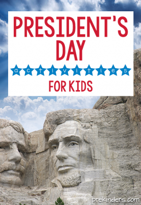 President's Day Activities for Preschool, Pre-K - PreKinders
