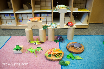 Spring Block Center Play Ideas in Preschool - PreKinders