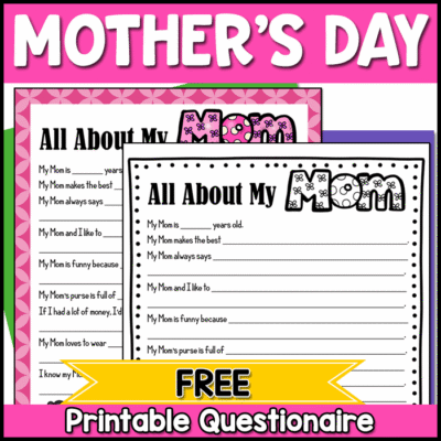 Mother's Day Activities for Kids - PreKinders