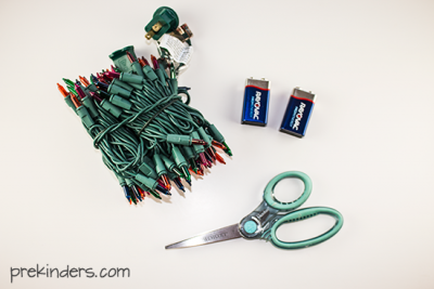 Christmas Lights Science for Preschool, Pre-K Kids - PreKinders