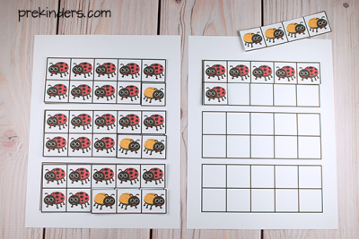 Ten Frame Puzzles for Early Childhood Math - PreKinders