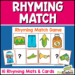 Rhyming Match Games - PreKinders Preschool Activities