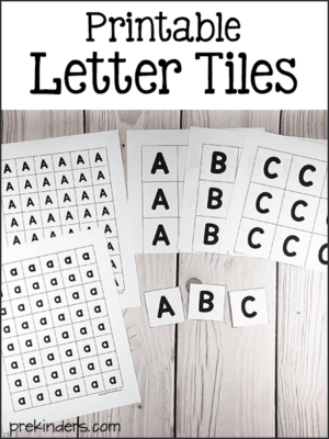 Alphabet Printables for Pre-K, Preschool, Kindergarten