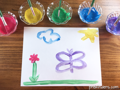 Spring Art Center Ideas in Pre-K and Preschool - PreKinders