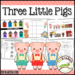 Three Little Pigs Sequencing Cards - PreKinders