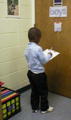 Pre-K Writing Center - PreKinders Preschool Activities