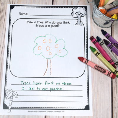 Forest Theme Math & Literacy Printables - PreKinders Preschool Activities
