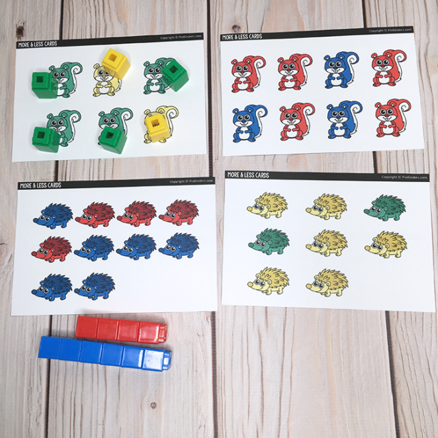 Forest Theme Math & Literacy Printables - PreKinders Preschool Activities