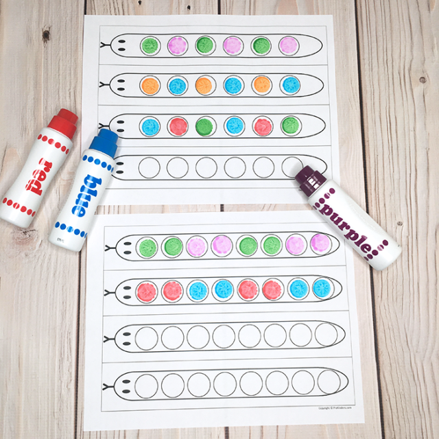 Forest Theme Math & Literacy Printables - PreKinders Preschool Activities