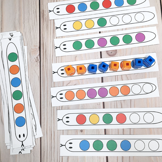 Forest Theme Math & Literacy Printables - PreKinders Preschool Activities