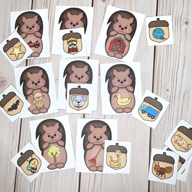 Forest Theme Math & Literacy Printables - PreKinders Preschool Activities