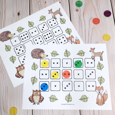 Forest Theme Math & Literacy Printables - PreKinders Preschool Activities