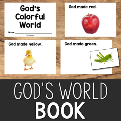 Story of Creation: Christian Preschool Activities - PreKinders ...