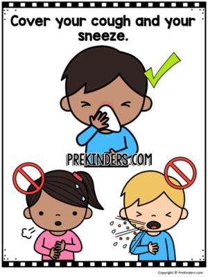 Health and Hygiene Posters for Preschool, Pre-K - PreKinders Preschool ...