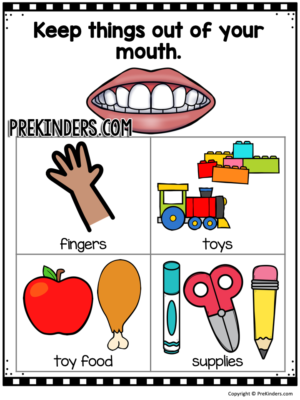 Health and Hygiene Posters for Preschool, Pre-K - PreKinders Preschool ...