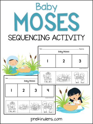 Bible Story Sequencing Cards - PreKinders Preschool Activities