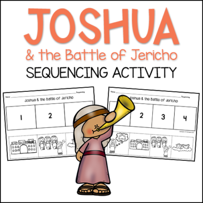 Joshua & the Battle of Jericho: Christian Preschool Activities ...