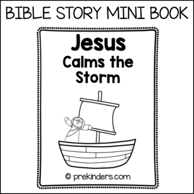Jesus Calms the Storm: Christian Preschool Activities - PreKinders