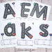 Letter Roads: Alphabet Letter Formation Printables