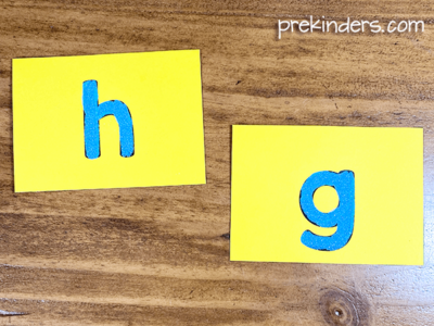 Sensory Writing Trays and Tactile Letters - PreKinders Preschool Activities