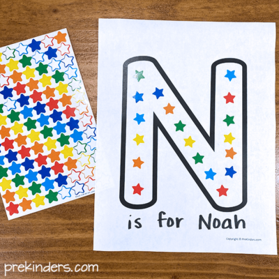 Name Writing Practice Activities for Preschoolers - PreKinders ...