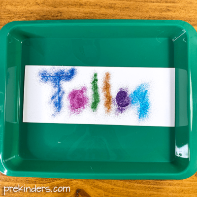 Name Writing Practice Activities for Preschoolers - PreKinders ...