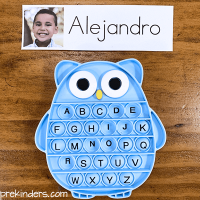 Find the Letters in Your Name Activities - PreKinders Preschool Activities