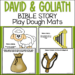 David and Goliath: Bible Story Preschool Activities - PreKinders ...