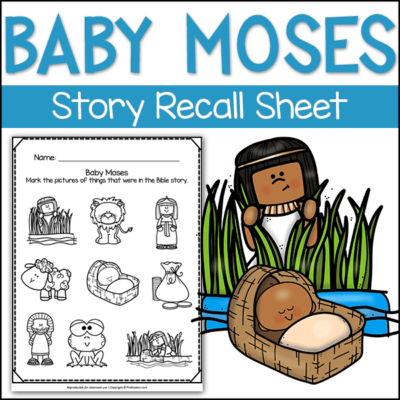 Baby Moses: Christian Preschool Activities - PreKinders Preschool ...