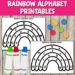 Rainbow Alphabet Game - PreKinders Preschool Activities