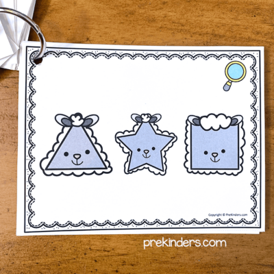 Farm Shapes Game - PreKinders Preschool Activities