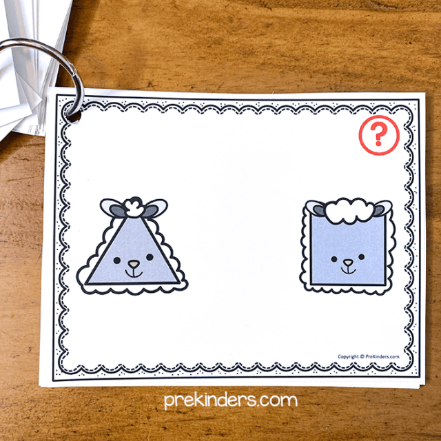 Farm Shapes Game - PreKinders Preschool Activities