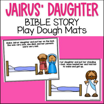 Jesus Heals Jairus' Daughter: Christian Preschool Activities ...