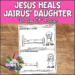 Jesus Heals Jairus' Daughter: Christian Preschool Activities ...